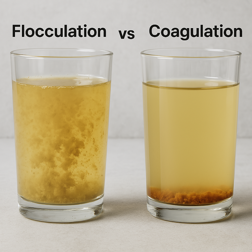 What Is the Difference Between a Flocculant and a Coagulant in Industrial Water Treatment?